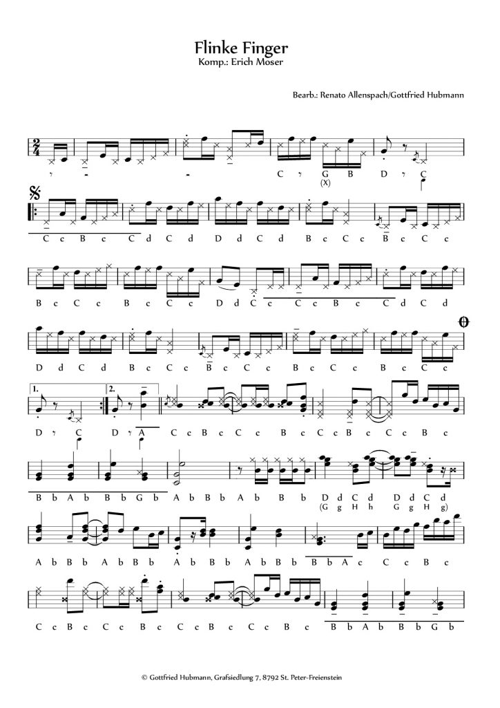 Erich Moser Meisterwerke | Knöpferl